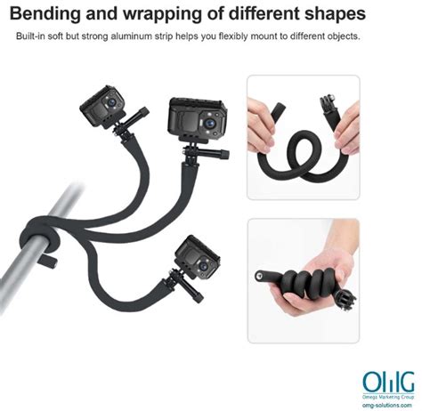 BWA Body Camera Accessories Flexible Mount OMG Solutions