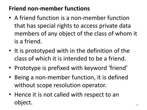 Ppt Member Functions And Member Data In C Classes Overloaded Member