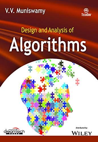 Design And Analysis Of Algorithms Vv Muniswamy 9789389520507