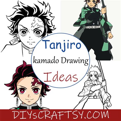 Learn How To Draw Tanjiro Kamado From Demon Slayer Demon Off