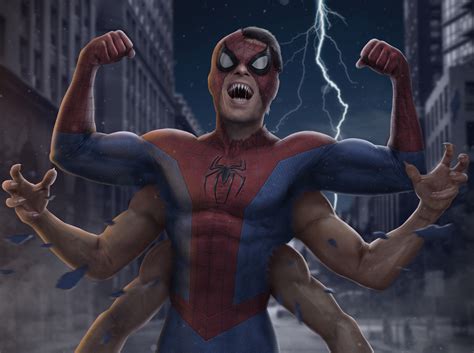 Spiderman Man Spider Mutation