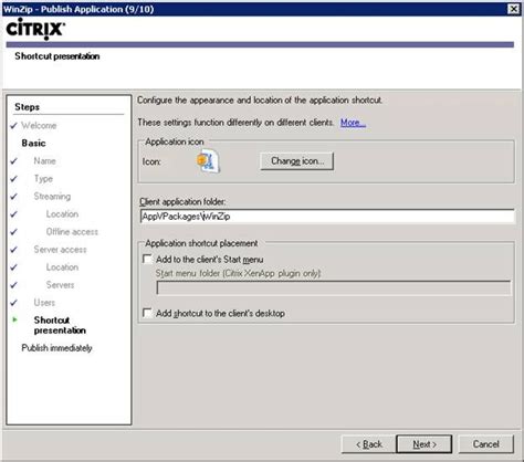 how to publish app v package in xenapp 6 {xenapp 6 app v integration}