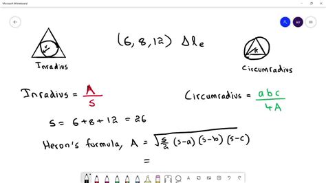 Solved The Circumradius Of A Triangle Is At Least Twice The Inradius