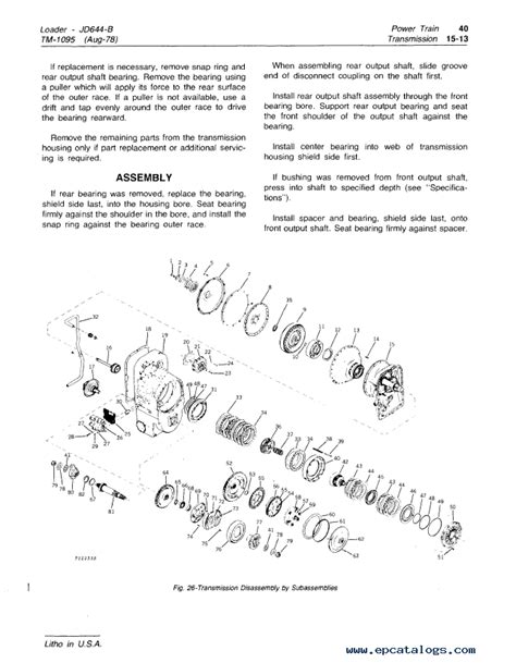 644c John Deere Loader Transmission Discounts Offers