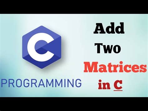 C Program To Add Two Matrix Using Pointers Codeforwin Inserting A Node