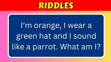 riddle challenge riddles quiz with answers youtube