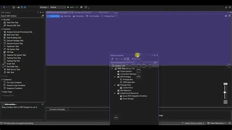 creating simple ssis package ssis tutorial part 04 youtube