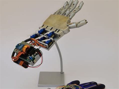 how to make a remote controlled robotic hand with arduino arduino