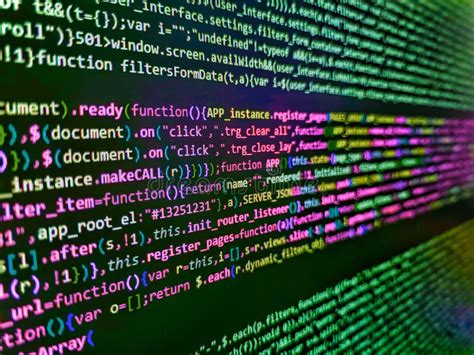 Programmer Occupation Real Html Code Developing Screen Developer