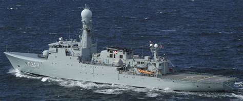 Thetis Class Ocean Patrol Frigate Royal Danish Navy Kdm