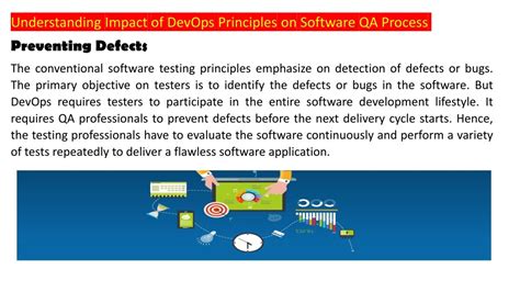Ppt The Impact Of Devops On Software Qa Testing Powerpoint