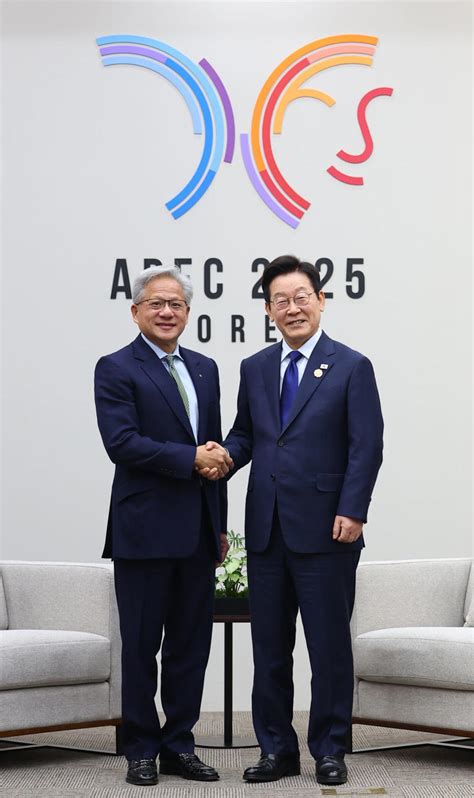 李 Gpu 26만장 공급 젠슨황에 韓 Ai 테스트베드…성공할 것 종합 [경주apec]