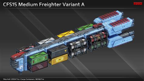 Civilian Freighter Spaceship Collection