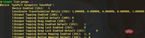 what is xinput under linux linux operation and maintenance php cn