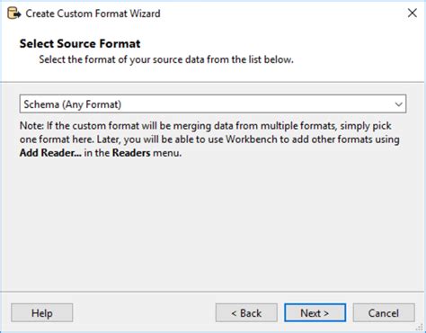 Extracting A Schema Subset For Dynamic Schemas Fme Support Center