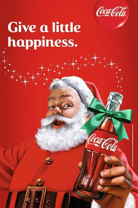 Coca Cola Christmas Poster Coca Cola Christmas Ad Coke Christmas Ad