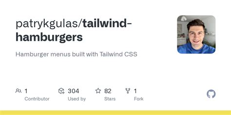 Github Patrykgulastailwind Hamburgers Hamburger Menus Built With Tailwind Css