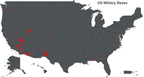 New York Military Bases Map