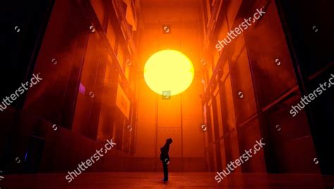 Danish Environmental Sculptur Olaf Eliasson Stands Editorial Stock