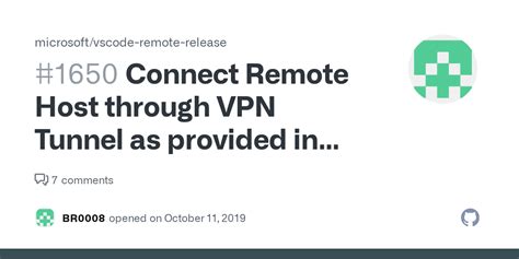 Connect Remote Host Through Vpn Tunnel As Provided In Configuration · Issue 1650 · Microsoft