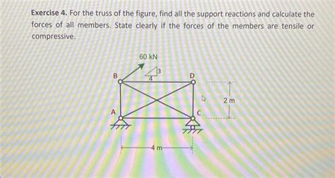 Solved Solve The Following Exercises Using The Force Method Chegg
