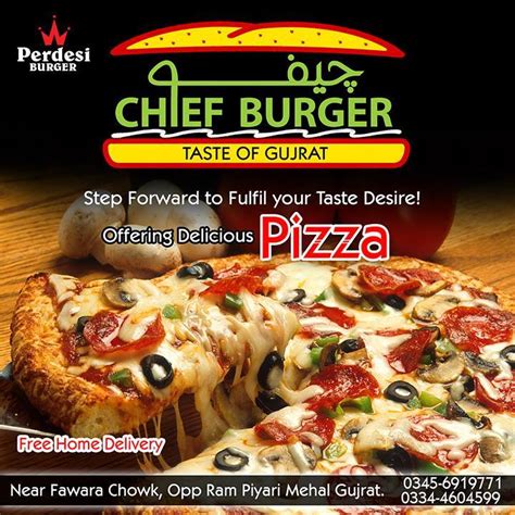 Chief Burger Taste Of Gujrat Gujrat