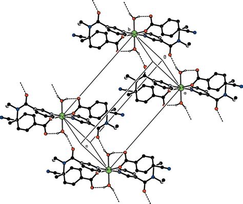Part Of The Crystal Structure Intra And Intermolecular O H W Á Á Áo C