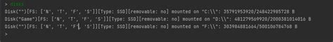 All Disk Types Are Displayed As Ssd · Issue 857 · Guillaumegomez