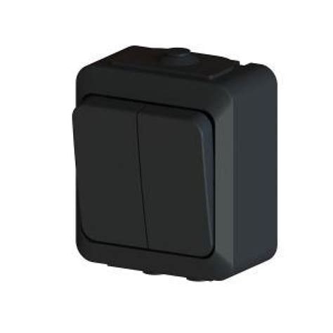 Kytkin 5 Pinta Ip44 Musta Jr Kodintavaratalo
