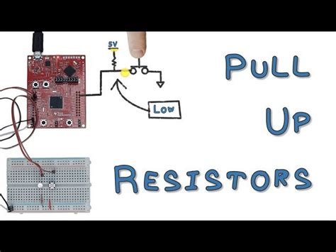 Tutorial Pull Up Resistors And Buttons Electronics For You