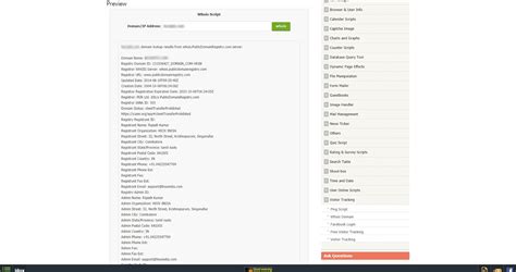 Ücretsiz Whois Sorgulama Scripti Beytullah Güneş