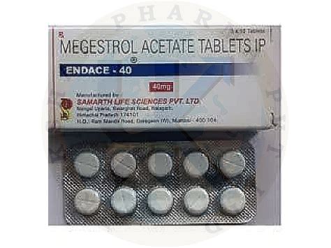 Endace Tablet 160 Mg Megestrol 160mg Samarth Life Sciences Pvt Ltd