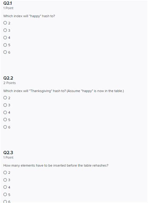 solved consider the initially empty hashtable below with the