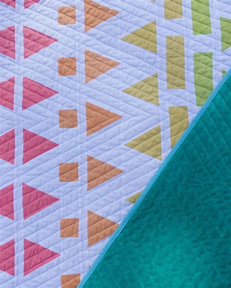 Half Square Triangle Quilt Patterns Homemade Emily Jane