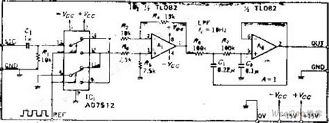 Synchronous Detector Circuit Diagram Demodulator Circuit Pag