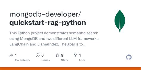 Quickstart Rag Pythonlangchaindemoipynb At Main · Mongodb Developer