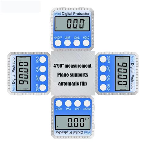 360 Degree Protractor Goniometer Electronic Goniom Vicedeal