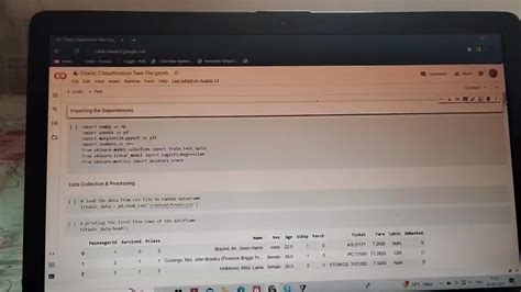 Anurag Verma On Linkedin Titanicclassification Bharatintern Internship Learning