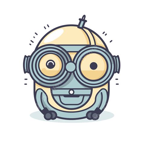 선글라스를 쓴 양식화된 만화 캐릭터 하수인 벡터 미니언 직계 아이콘 평면 아이콘 Png 일러스트 및 벡터 에 대한 무료