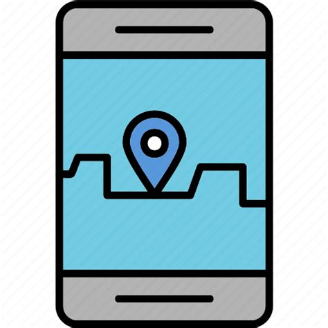 Smartphone Gps Iphone Location Map Marker Navigation Icon Download On Iconfinder