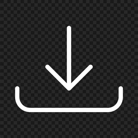 download downloading save white icon button png citypng