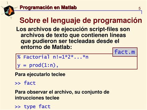 ppt programación en matlab powerpoint presentation free download