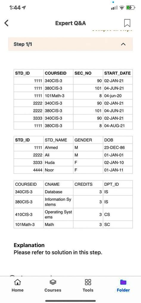 Practice The Provided Commands Of Sql Transactions As Shown In The Attached Document 2 Compare