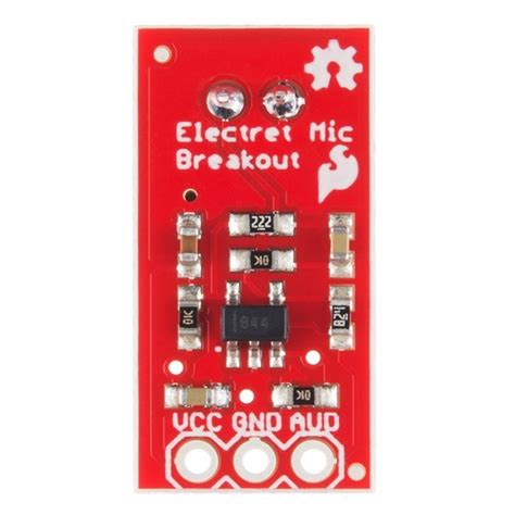 Sparkfun Electret Microphone Breakout Bob 12758 Sparkfun製｜電子部品・半導体通販のマルツ