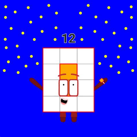 Numberblocks 12 Celebrates New Years Day By December24thda On Deviantart