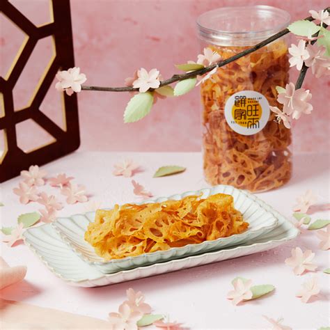 Premium Lotus Root Chips Wang Lai Bakery