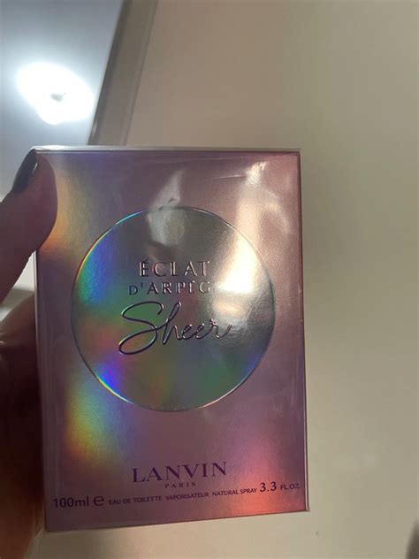 Lanvin eclat sheer authentic on Carousell