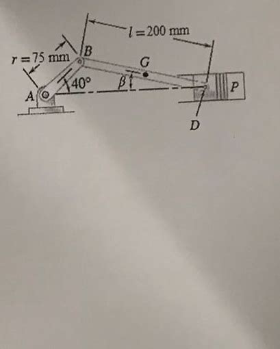 Solved In The Mechanism Shown In The Figure Arm AB Rotates Chegg