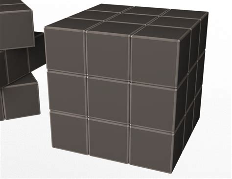 3d Printed Rubiks Puzzle Cube By Xaqani Ahmadov Pinshape