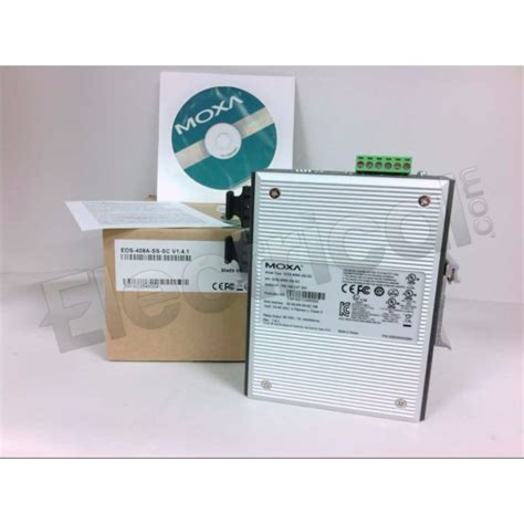 The Moxa Group EDS A SS SC Telecom Switcher Telecommunication